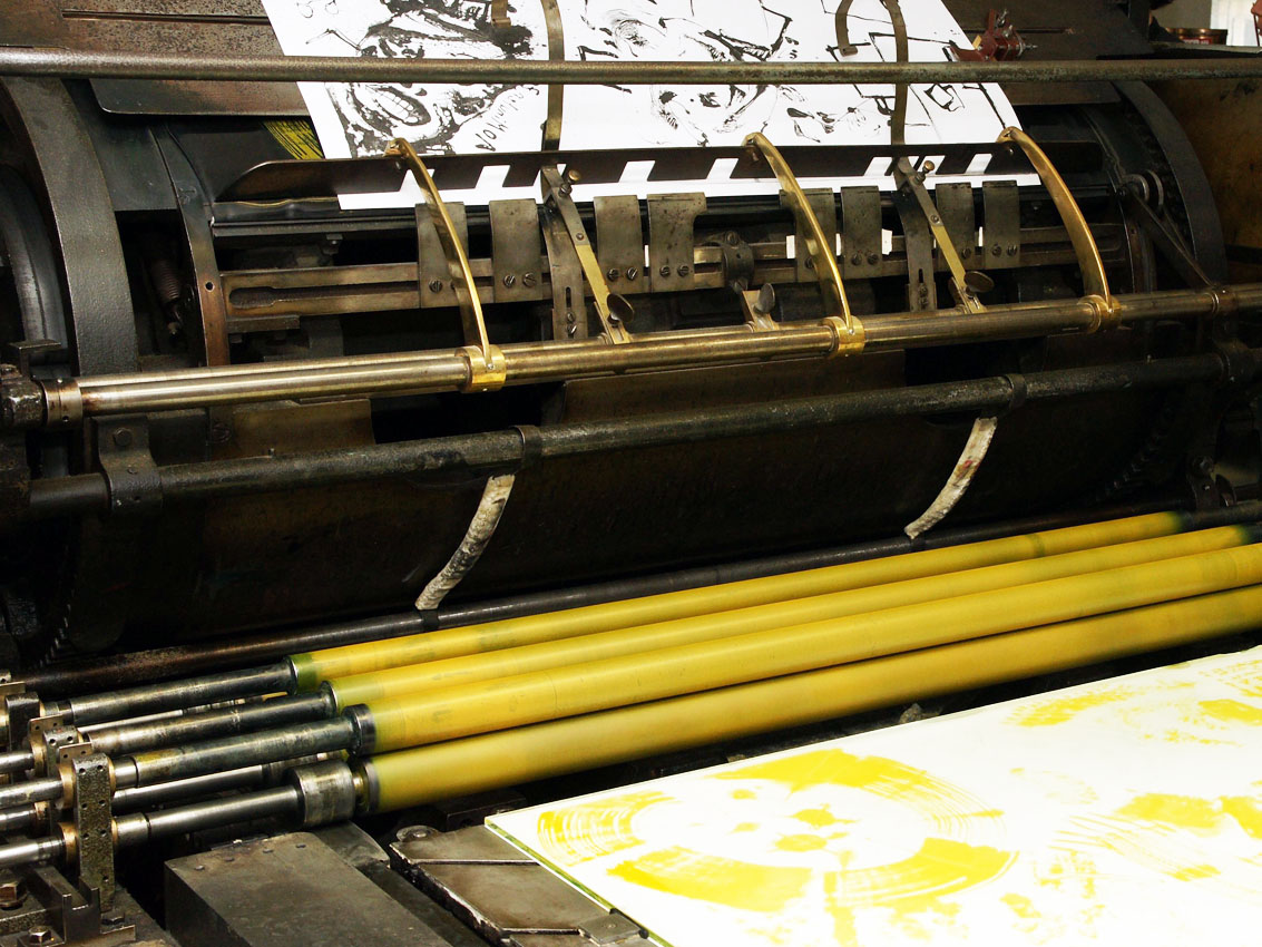 Collotype Printing - Druckkunst-Museum Leipzig