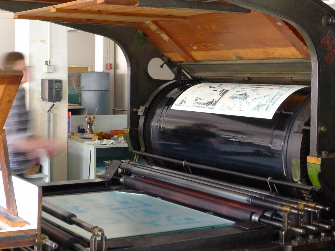 Collotype Printing - Druckkunst-Museum Leipzig